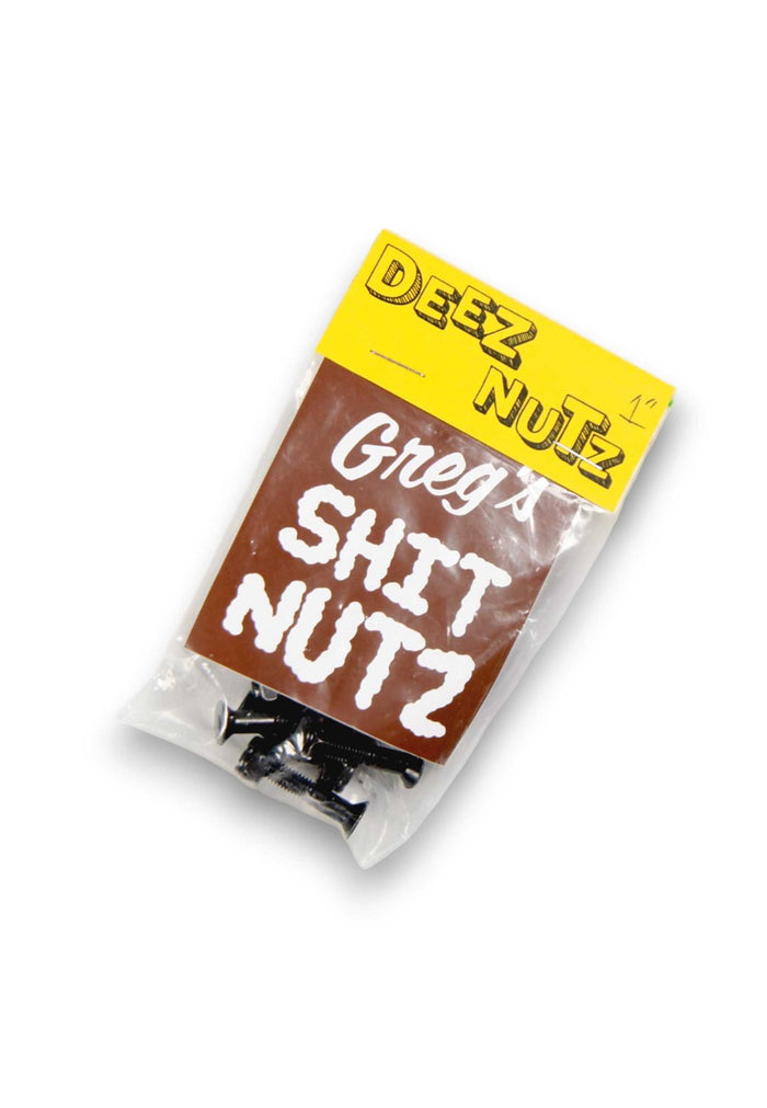 Deez Nutz 'Greg's Shit' 1" Allen Key Bolts | Cardiff Skateboard Club